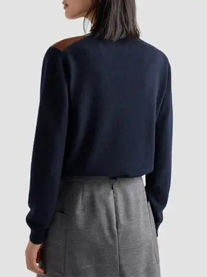Prada Argyle Cashmere Cardigan