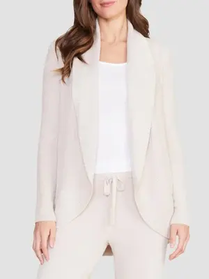 Barefoot Dreams Cozychic Lite Circle Cardigan - Stone