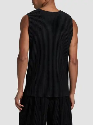 Issey Miyake June Pleated Slim Tank