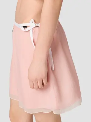 Miu Miu Chiffon Mini Skirt