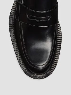 Gucci Henry Leather Loafers