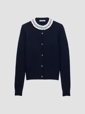 Prada Wool And Cashmere Cardigan