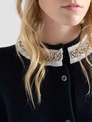 Prada Wool And Cashmere Cardigan