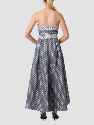 Shoshanna Ellison Strapless High-low Dress