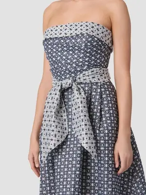 Shoshanna Ellison Strapless High-low Dress