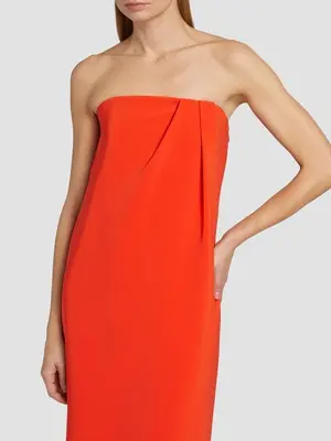 ET OCHS Anika Stretch Strapless Midi-dress