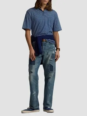 Polo Ralph Lauren Classic-fit Striped Jersey Polo Shirt