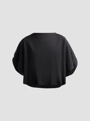 Issey Miyake A-poc Pleated Draped Top