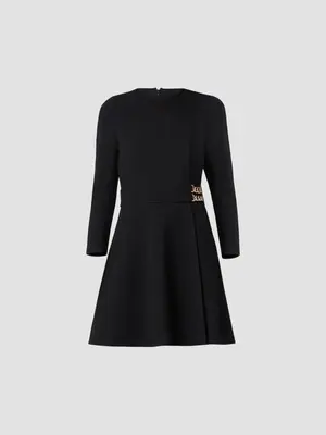 Shoshanna Rachel Chainlink A-line Mini Dress