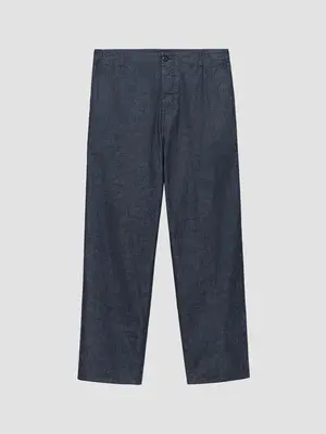 Prada Chambray Pants - Blue