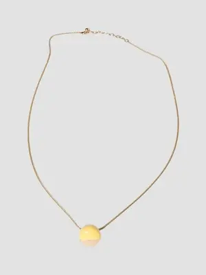 Miu Miu Metal Necklace - Gold