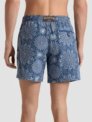 Vilebrequin Mistral Embroidered Sea Urchin Swim Trunks