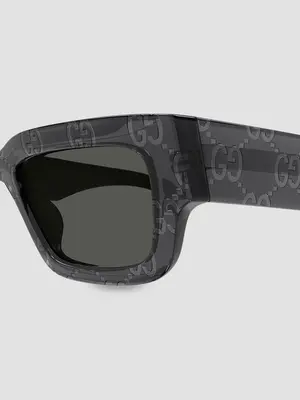Gucci Miami 52mm Rectangle Sunglasses