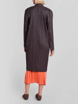 Issey Miyake Pleats Single-button Jacket
