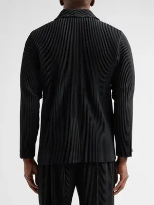 Issey Miyake Pleated Knit Blazer