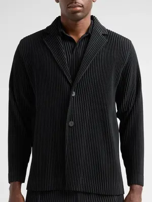 Issey Miyake Pleated Knit Blazer