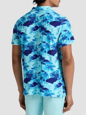 Vilebrequin Coral Reef Terry Polo Shirt