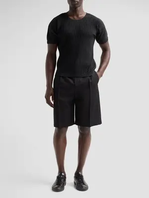 Issey Miyake Basic Knit Shirt