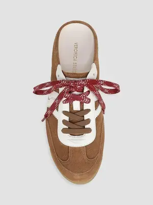 Veronica Beard Nicoline Suede-blend Low-top Sneakers