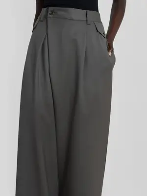 Issey Miyake Lustrous Wool Pants