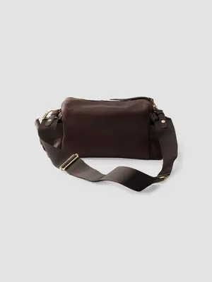 Prada Explore Small Nappa Leather Shoulder Bag - Brown