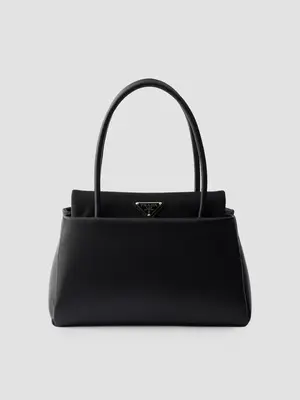 Prada Passage Small Leather Top Handle Bag