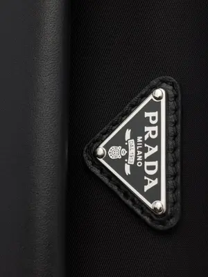 Prada Passage Small Leather Top Handle Bag