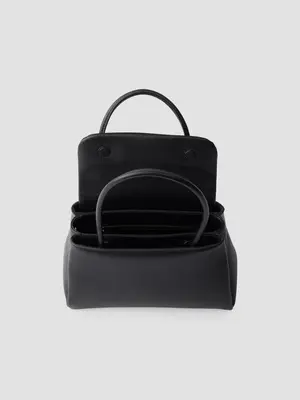 Prada Passage Small Leather Top Handle Bag