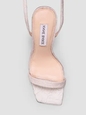 ANNE BARGE Ella Jacquard Wedge Sandals