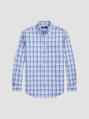 Polo Ralph Lauren Classic Fit Plaid Poplin Shirt