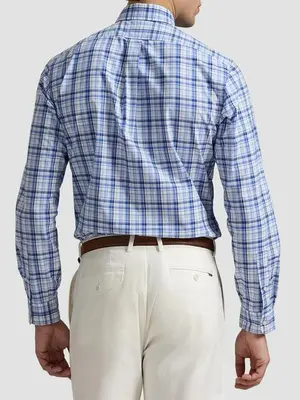 Polo Ralph Lauren Classic Fit Plaid Poplin Shirt