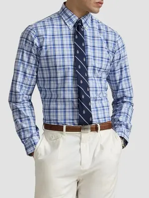 Polo Ralph Lauren Classic Fit Plaid Poplin Shirt