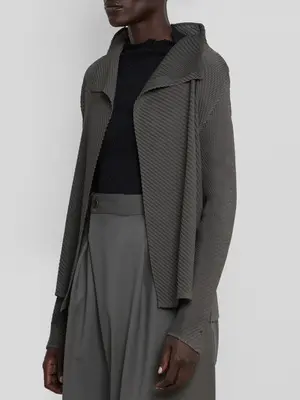 Issey Miyake Misty Pleats Cardigan