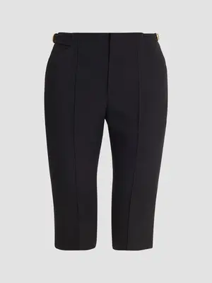 Chloé Seamed Wool Capri Trousers