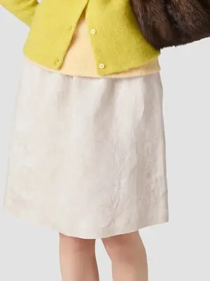 Miu Miu Linen Skirt