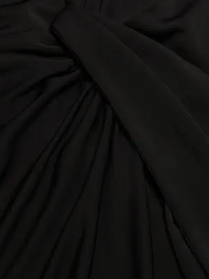 ET OCHS Kai Tie-waist Ruched Maxi Dress