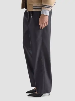 Prada Light Mohair Pants - Grey