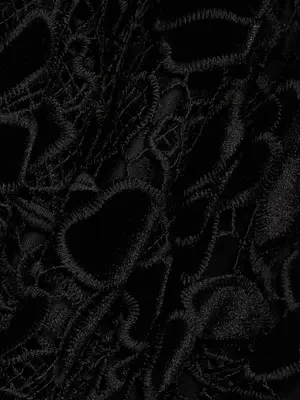 AS IT MAY Gracie Velvet Lace Midi-dress