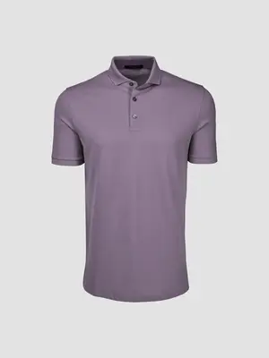 Greyson Crowley Logo-embroidered Polo Shirt - Toadflax