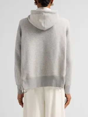 Sacai Sponge Sweat Nylon Twill Hoodie