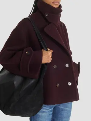 Chloé Double-breasted Wool-blend Coat
