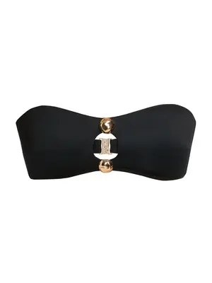 Simkhai Nicola Bandeau Bikini Top - Black