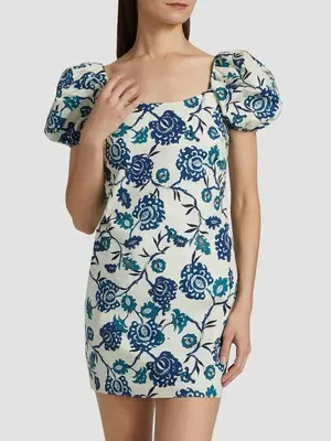 Misa Analie Floral Minidress