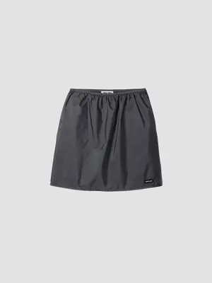 Miu Miu Technical Fabric Skirt - Grey