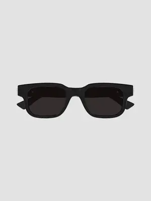 Bottega Veneta Stretch Ribbon 49mm Square Sunglasses
