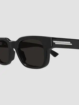 Bottega Veneta Stretch Ribbon 49mm Square Sunglasses