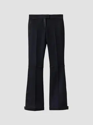 Miu Miu Double Wool Pants - Blue