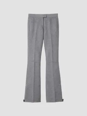 Miu Miu Double Wool Pants - Grey
