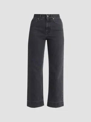 Chloé High-rise Straight-leg Crop Jeans