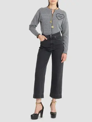 Chloé High-rise Straight-leg Crop Jeans